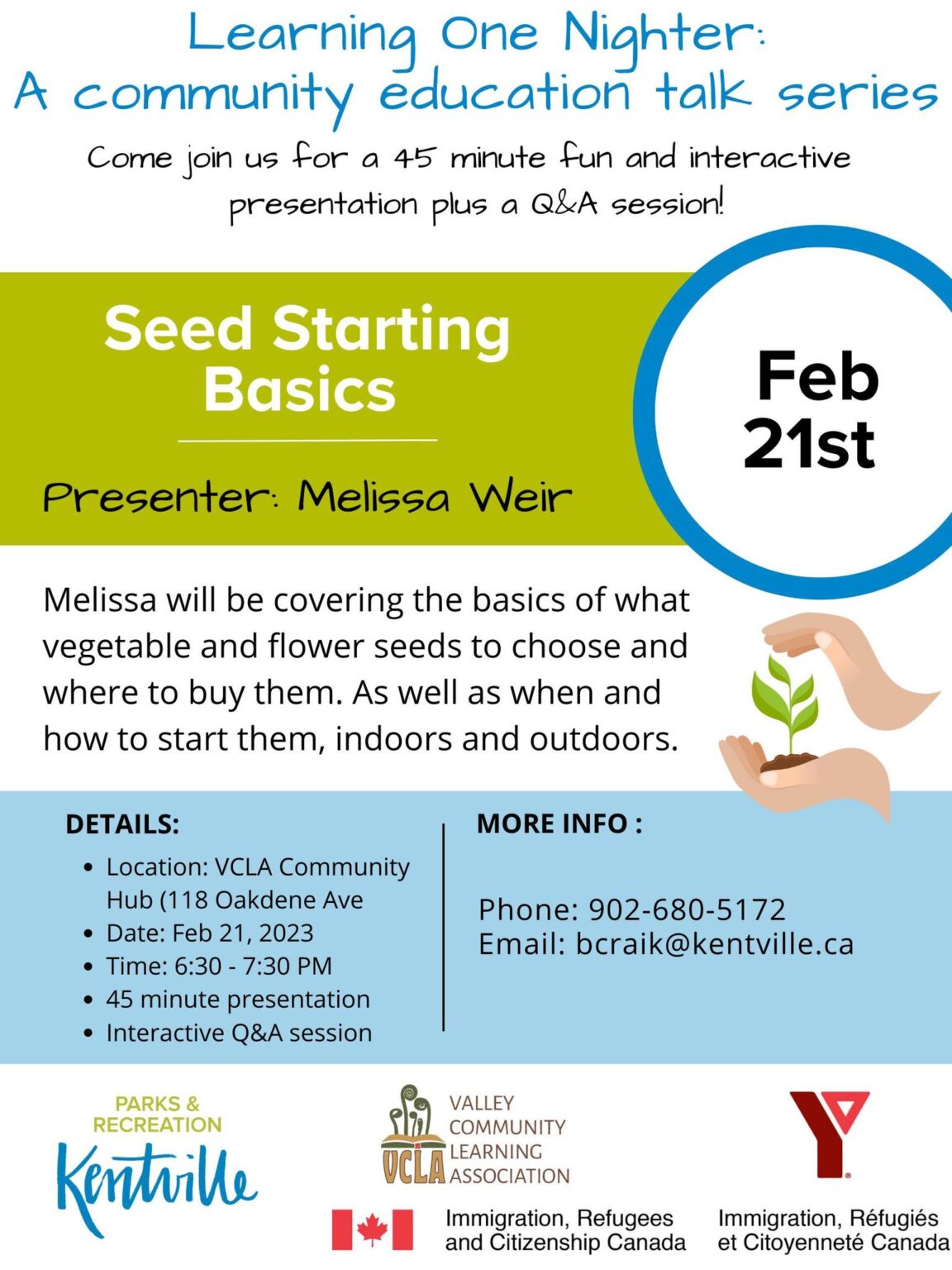 Learning One Nighter: Gardening and Sustainability Series - Valley ...