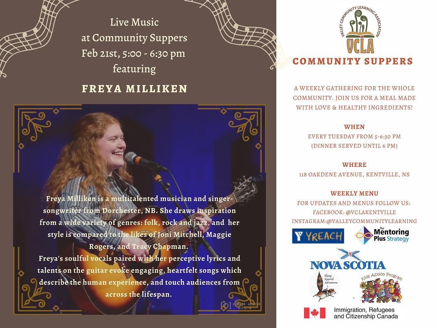 Valley Community Supper - Valley Community Learning Association